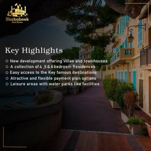 DAMAC Lagoons Nice 4- & 5-Bedrooms Townhouses, 6 Bedrooms Villa ...